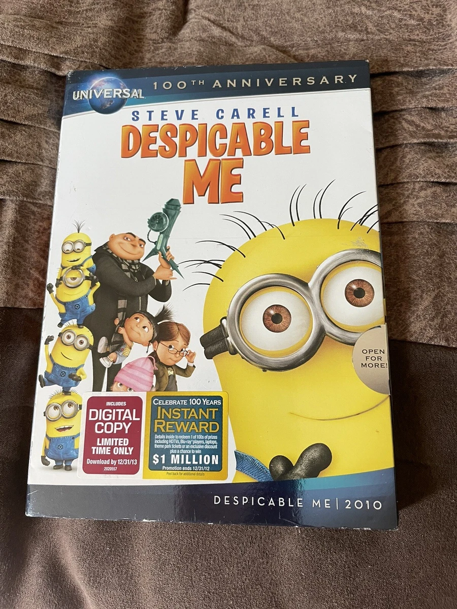 Despicable Me 1 Dvd Cover
