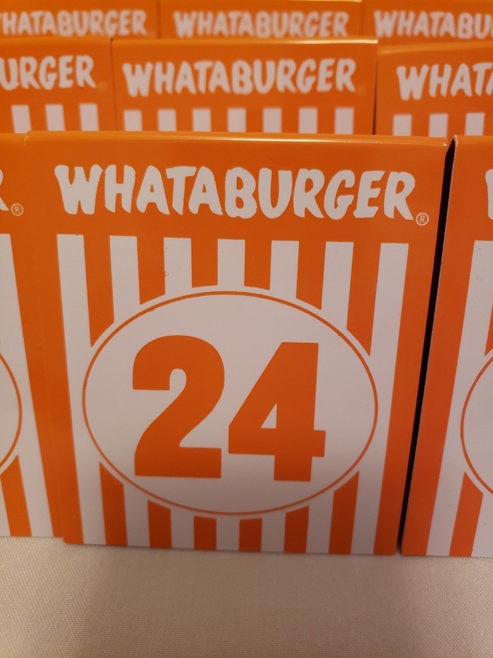 Individual WHATABURGER Restaurant Table Tent Numbers - Modern Glossy | eBay