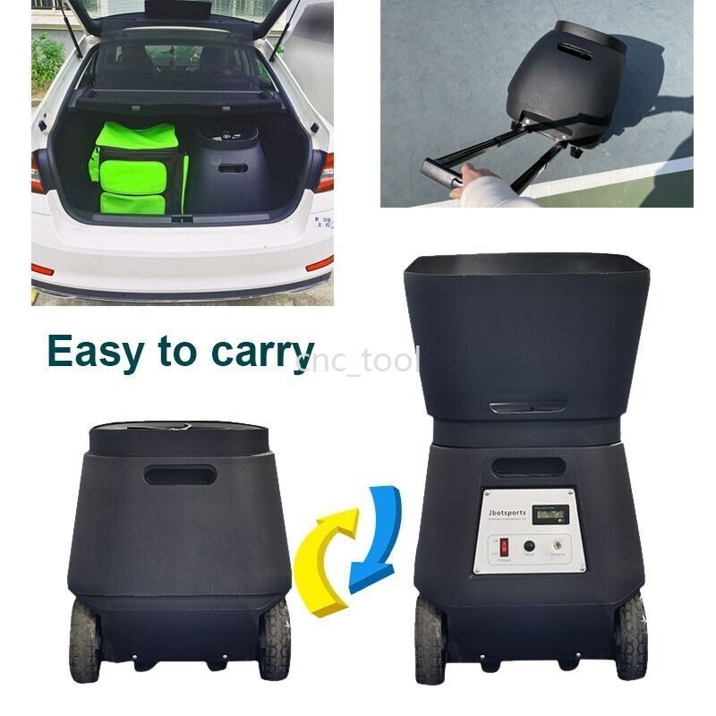 Portable Tennis Automatic Serve Machine Tennis Ball Launcher Robot ...