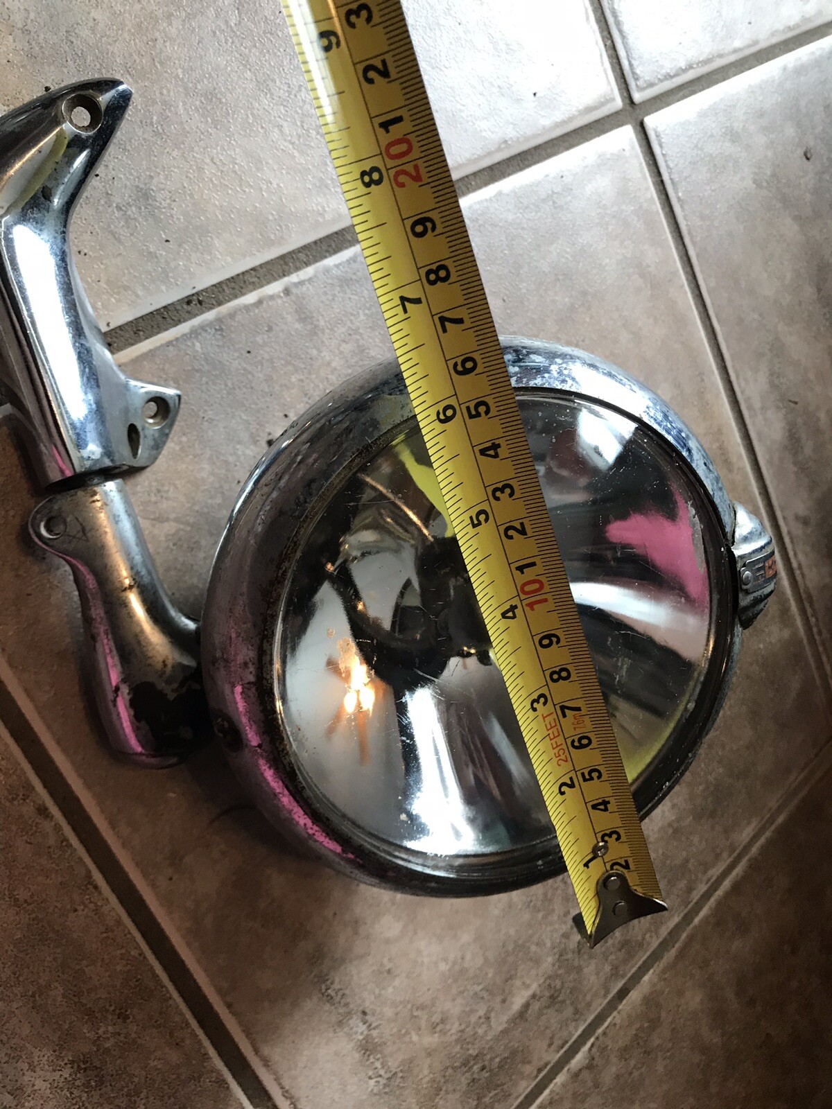 Vintage Unity Mfg Co Model S6 Chicago USA Spotlight Spot Light Red ...