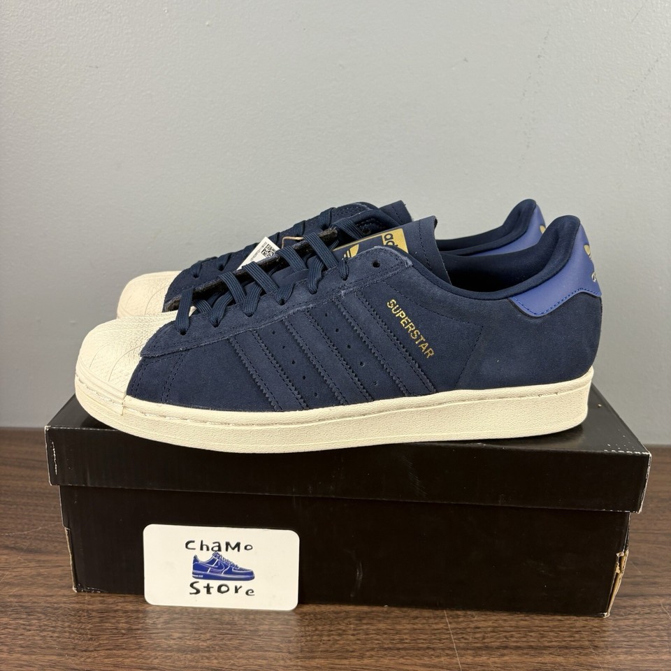 Adidas Superstar ADV Royal Blue Gold Sneakers Shoes ID3365 Men’s Size 9.5 | eBay