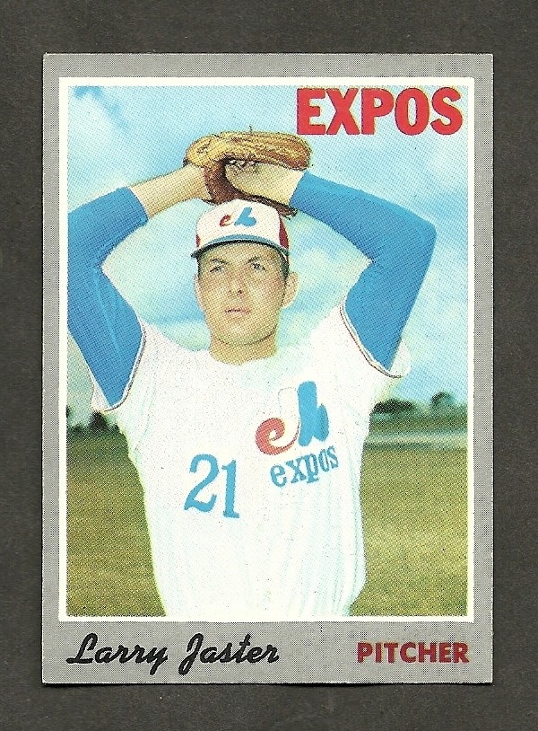 1970 TOPPS BASEBALL #124 LARRY JASTER NRMT LOT #1 | eBay