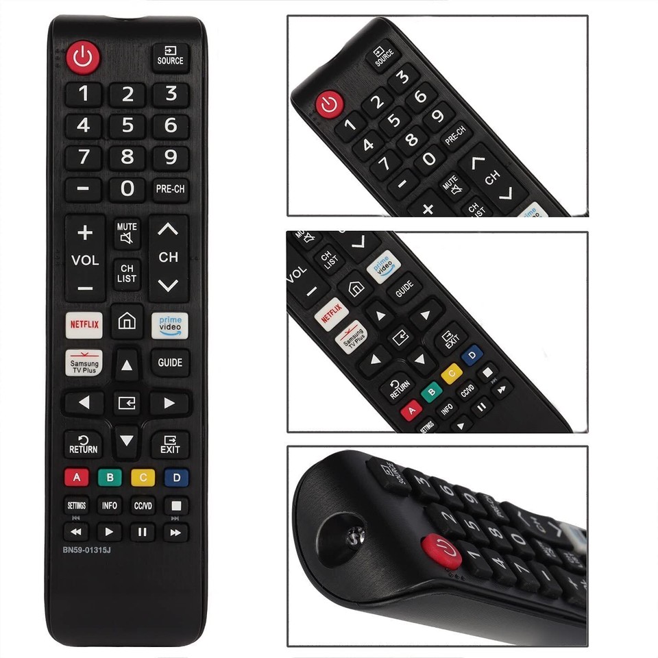 New BN59-01315J For Samsung TV Remote Control NETFLIX UN58TU7000F ...