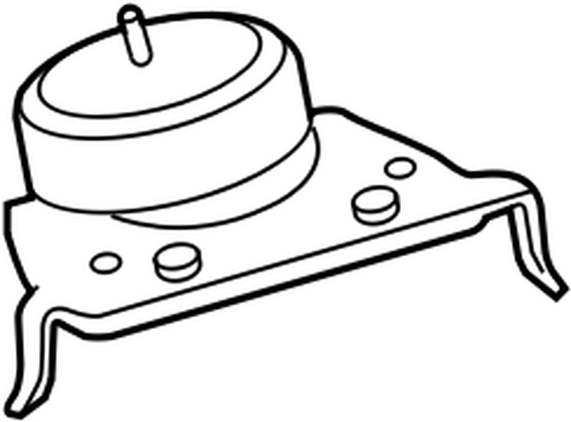 12362-38010 Toyota Insulator, engine mounting, front lh 1236238010, New ...