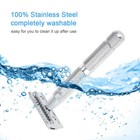 Stainless Steel Safety Razor Traditional Men's Double Edge Shaving ...