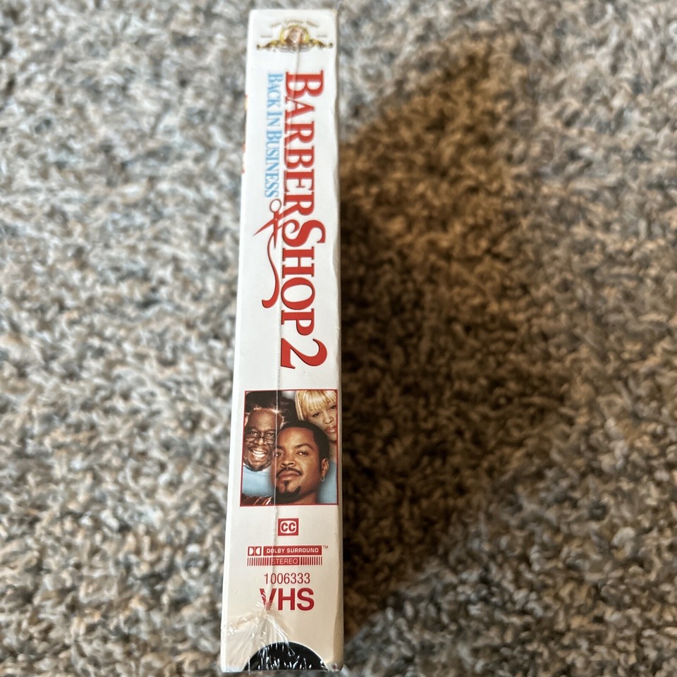 Barber Shop 2 Back In Business VHS 2004 MGM Ice Cube Queen Latifah ...