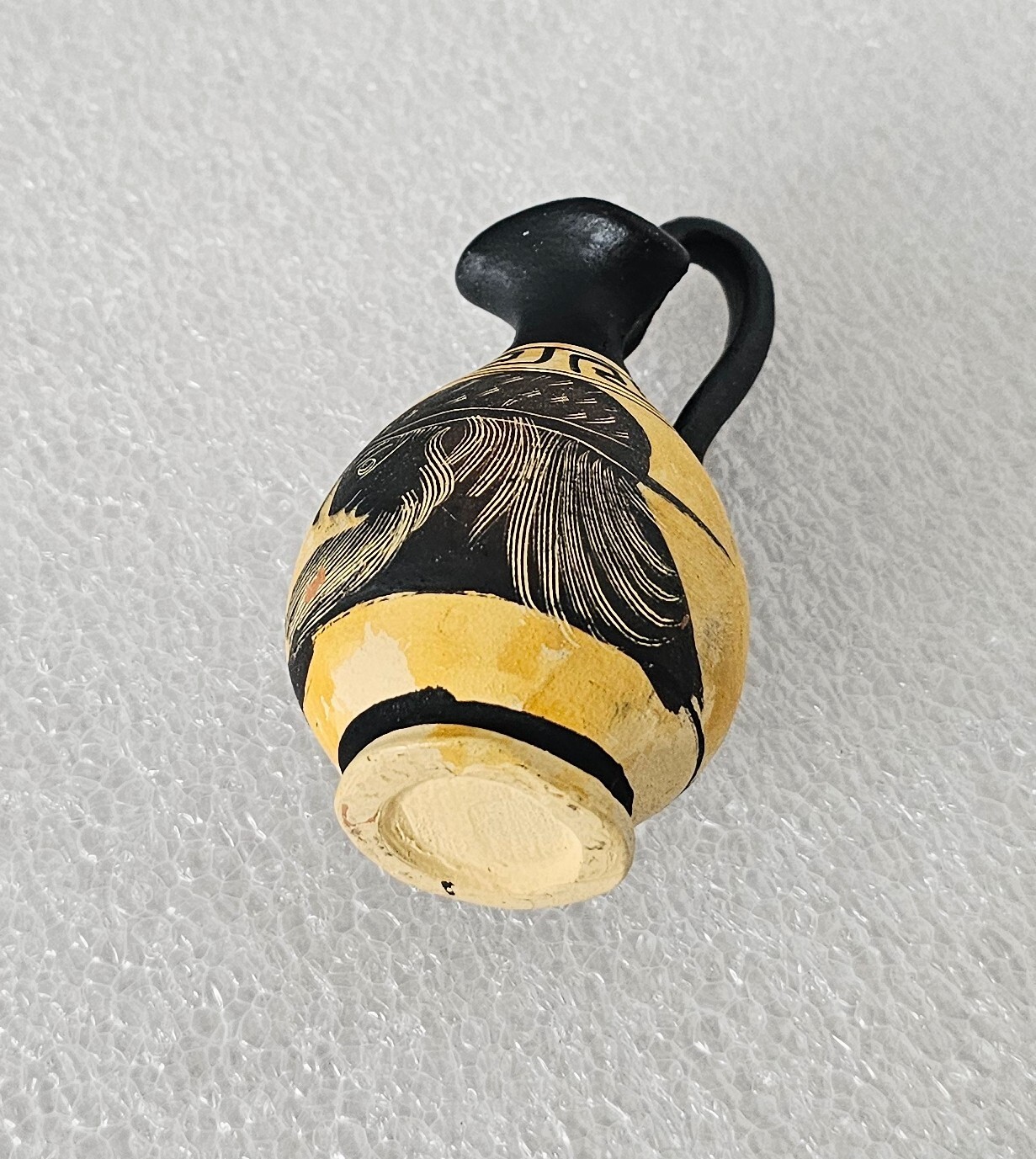 Ancient Greece Pottery Achilles & Hector Hand Painted Mini Vase Greek ...