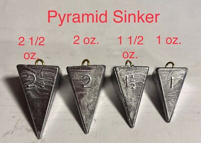 Hooks & Sinkers - Weight Pyramid