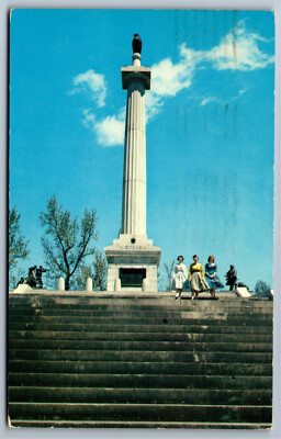 Postcard MS Wisconsin Memorial Vicksburg National Military Park ...