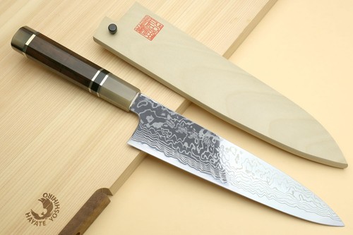 Yoshihiro Hayate ZDP-189 Super High Carbon Stainless Steel Damascus ...