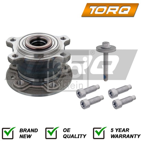 Wheel Bearing Kit Rear Torq Fits Volvo XC60 2008-2017 2.4 D 2.5 3.0 ...