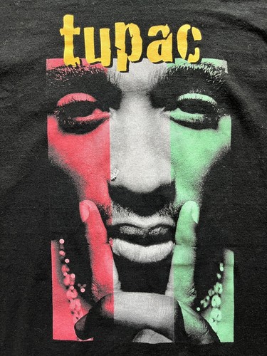 2pac Tupac Shakur Cross Colors Medium Tee Unisex new tags Mens Med ...