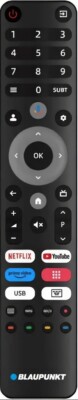 New Genuine For Blaupunkt Voice TV Remote Control 32FBG5000 65UBG6000 ...