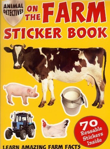 On the Farm Sticker Book (Animal Detectives) 70 Reusable Sticker | eBay