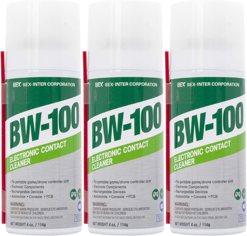 Non-Flammable Electronic Contact Cleaner Aerosol Spray - Safely Cleans ...