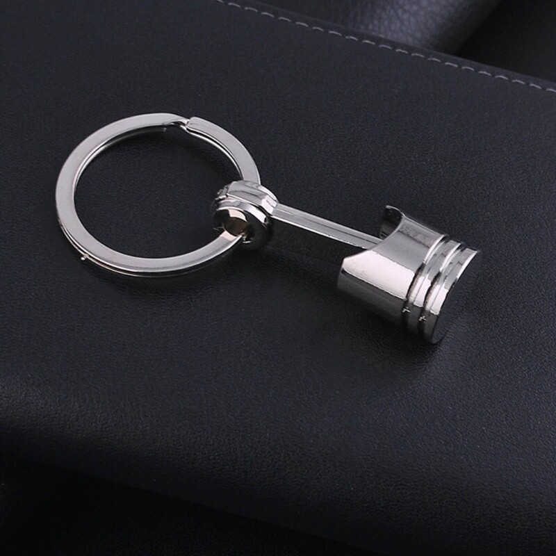 Automobile Engine Piston Model Keychain Accessories Student Bag Pendant ...