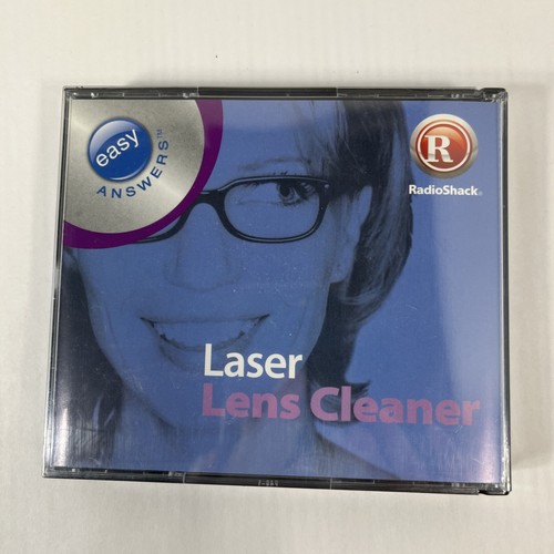 Vintage Radio Shack Laser Lens Cleaner & Stereo DVD Install CD NEW | eBay