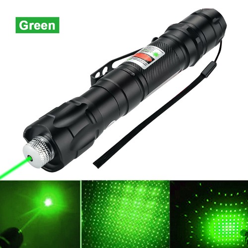 532NM Green Laser Pointer USB Rechargable Strong Beam Light Torches | eBay