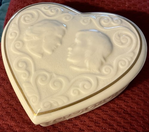 Vintage Lenox Trinket Box Romeo & Juliet Heart Shaped with Lid | eBay