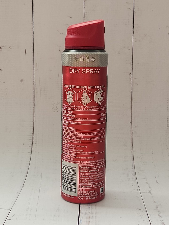 Old Spice Swagger Underarm & Body Spray For Men, Cedarwood, 4.3 oz, Exp ...