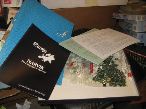 Narvik - The Campaign in Norway by Game Designers' Workshop from 1980 ...