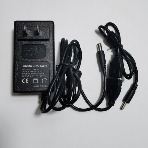 PW1210HKAD DC 12.8V 1A USB 5V 2A dual power output adapter New | eBay
