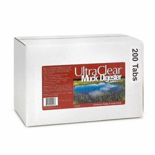 Ultra Clear Muck Digester Tabs 12 1/2 lb. 200 Tabs 42913 Treats 3 Acres ...