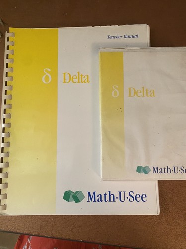 math u see delta instruction manual and dvd | eBay