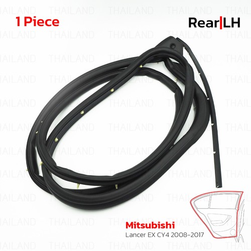 Rear Left Door Rubber Seal Weatherstrip For Mitsubishi Lancer EX 2008 ...