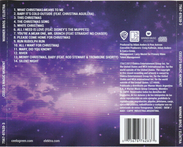 CeeLo's Magic Moment by Cee Lo Green (CD, Oct-2012, Elektra (Label ...