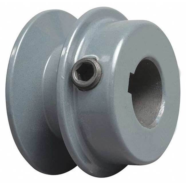 BK40-3/4" OD 4" Cast Iron bore 3/4" Sheave Pulley 1 Groove V belt Style ...