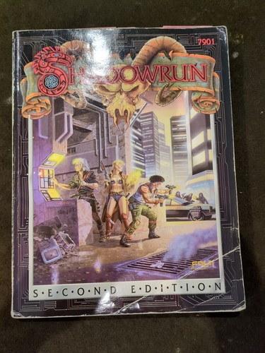 Shadowrun Second Edition Core Rulebook 2e FASA | eBay