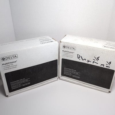 2 Delta T13420 Linden 13 Series Tub Shower Trim Chrome Read Description ...