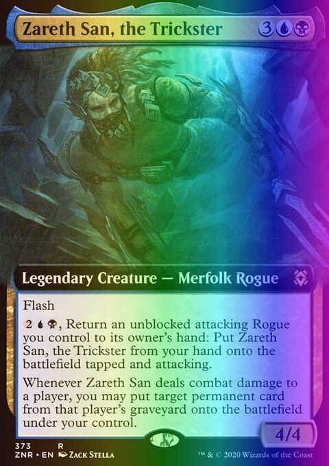 MTG Zareth San, the Trickster (373/493) Zendikar Rising NM FOIL | eBay