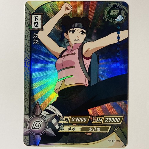 Tenten NR-SR-105 Naruto Kayou Trading Card Super Rare Holo Tc3 | eBay