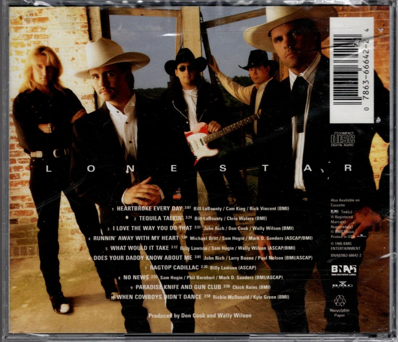 LONESTAR "S/T" CD 1995 bna/ bmg sealed | eBay