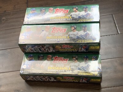 TOPPS 2020 MLB Baseball Complete Set 700 Cards Series 1 & 2 Factory ...
