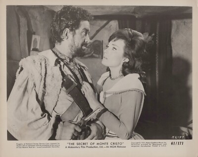 Patricia Bredin + John Gregson in The Secret of Monte Cristo (1961 ...