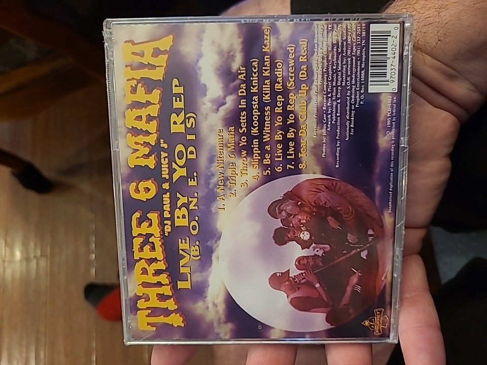 Live by the Rep by Three 6 Mafia (CD, 1995) Bone.thugs N Harmony lil ...