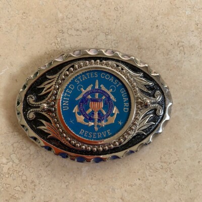 US Reserve Coast Guard Belt Buckle | eBay
