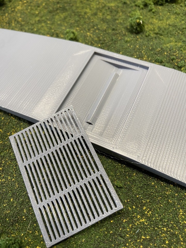 1/64 Drive Over Grain Dump Pit W/ Removable Grate Grain Bin Setups ...