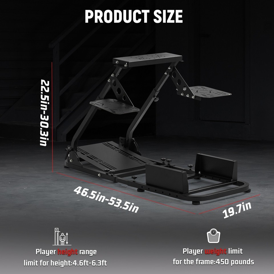 Dardoo G920 Flight Racing Simulator Cockpit Foldable Fit Logitech ...