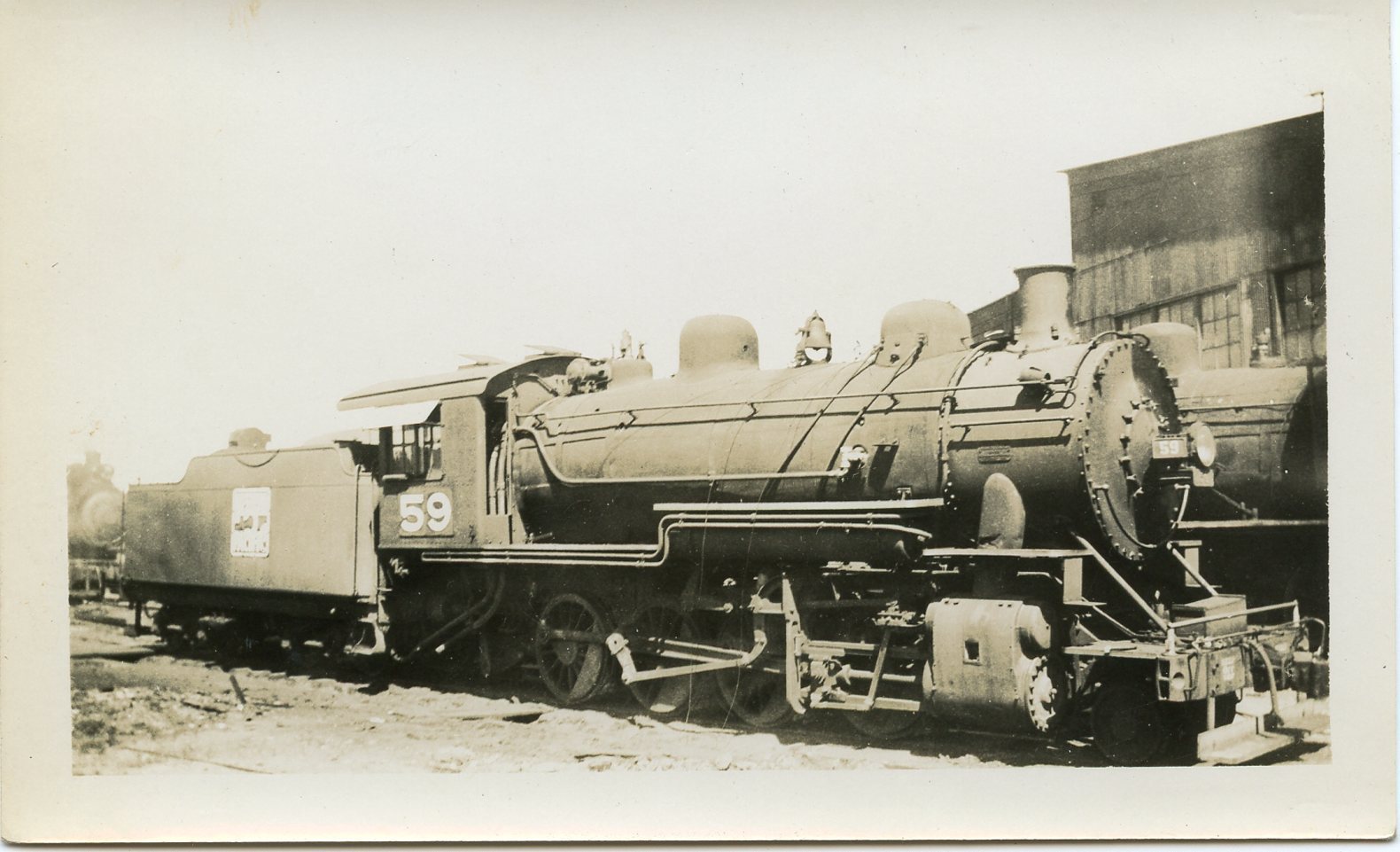 6C991 RP 1936 WESTERN PACIFIC RAILROAD SWITCH ENGINE #59 OAKLAND CA | eBay