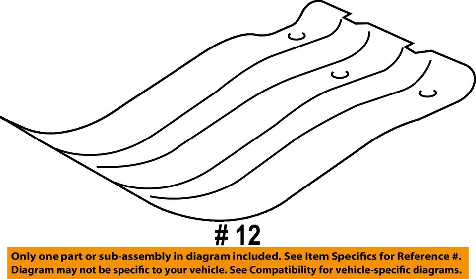 Hummer GM OEM 03-09 H2 Frame-Skid Plate 10375532 | eBay