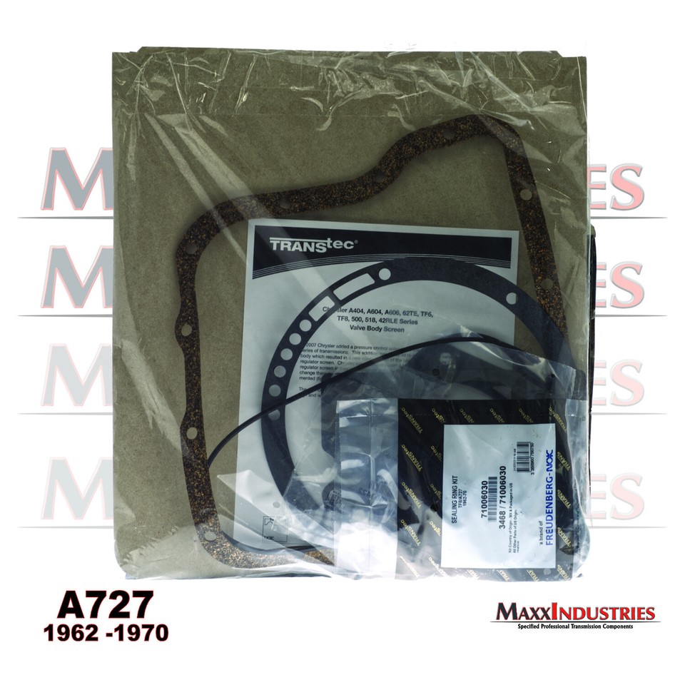 A727 TF8 Transmission Rebuilt Kit Transtec Overhaul Gaskets and Seals ...