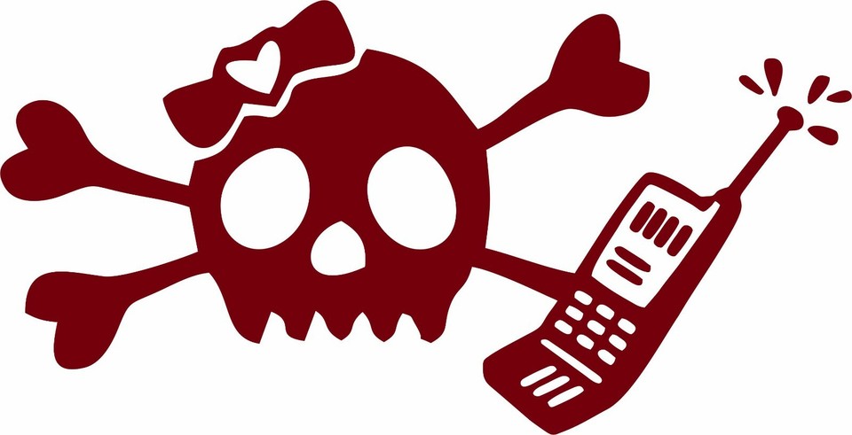 Skull Stick Figure Rocker Family Crossbones Truck Car Window Vinyl ...