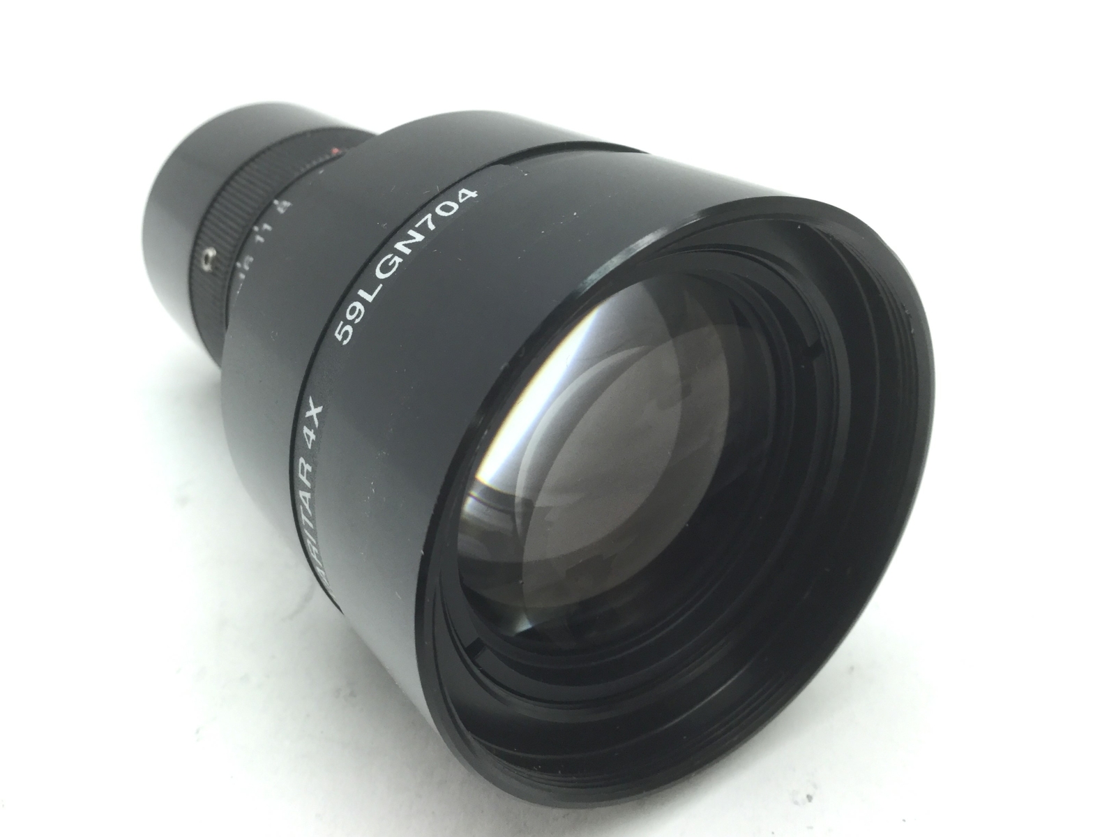 MELLES Griot 59LGN704 Macro Invaritar Lens 4x F16-5.6 M25x0.75 C Mount ...