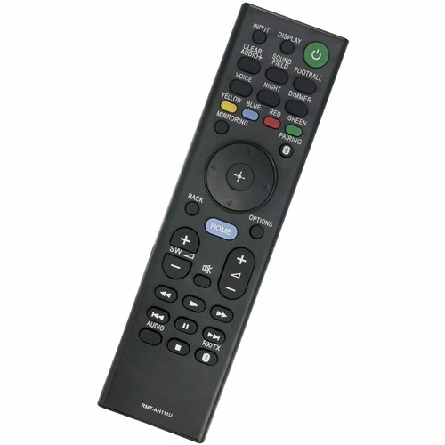 New RMT-AH111U Replace Remote for Sony Home Theater HT-RT5 HT-ST9 SA ...