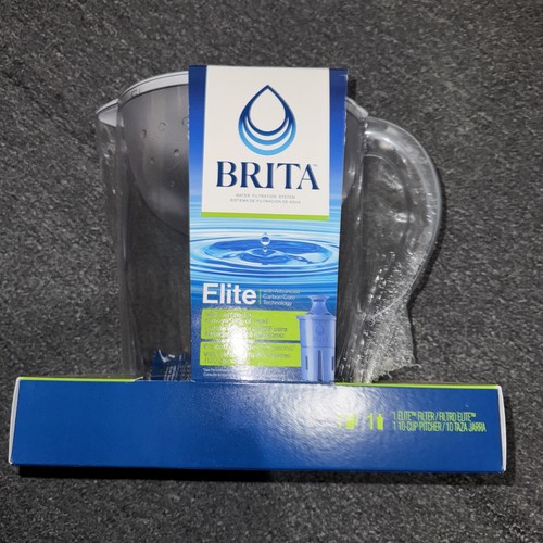 Brita Elite 10 Cup Water Filtration System Pitcher & 1 Filter NEW | eBay