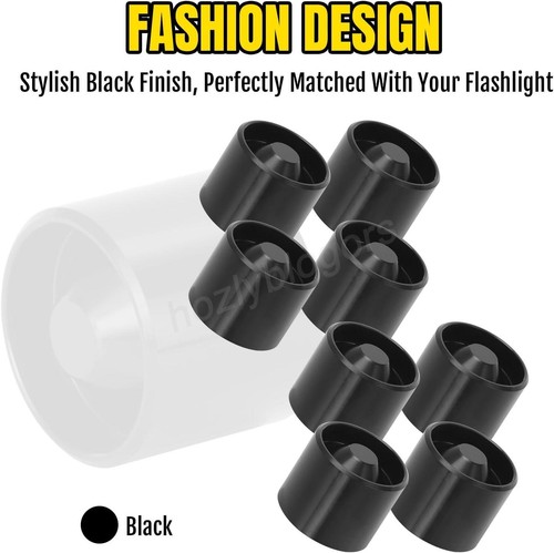 8PCS Dry Storage Hidden Cups for Maglite C Cell Flashlights - Anodized ...
